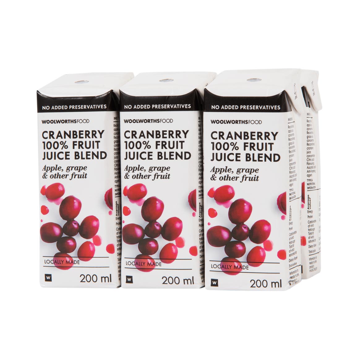 100 Cranberry Fruit Juice Blend 6 X 200 Ml Woolworths co za 100 Cranberry Fruit Juice Blend 6 X 200 Ml Woolworths co za