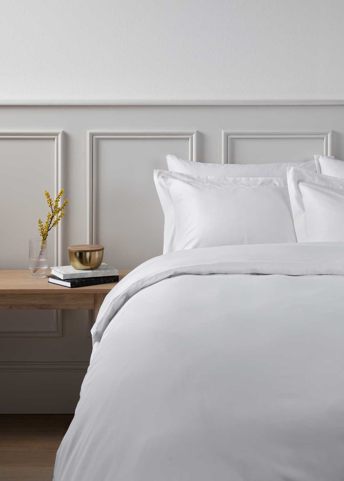 400tc Egyptian Cotton Duvet With Satin Stitch Za