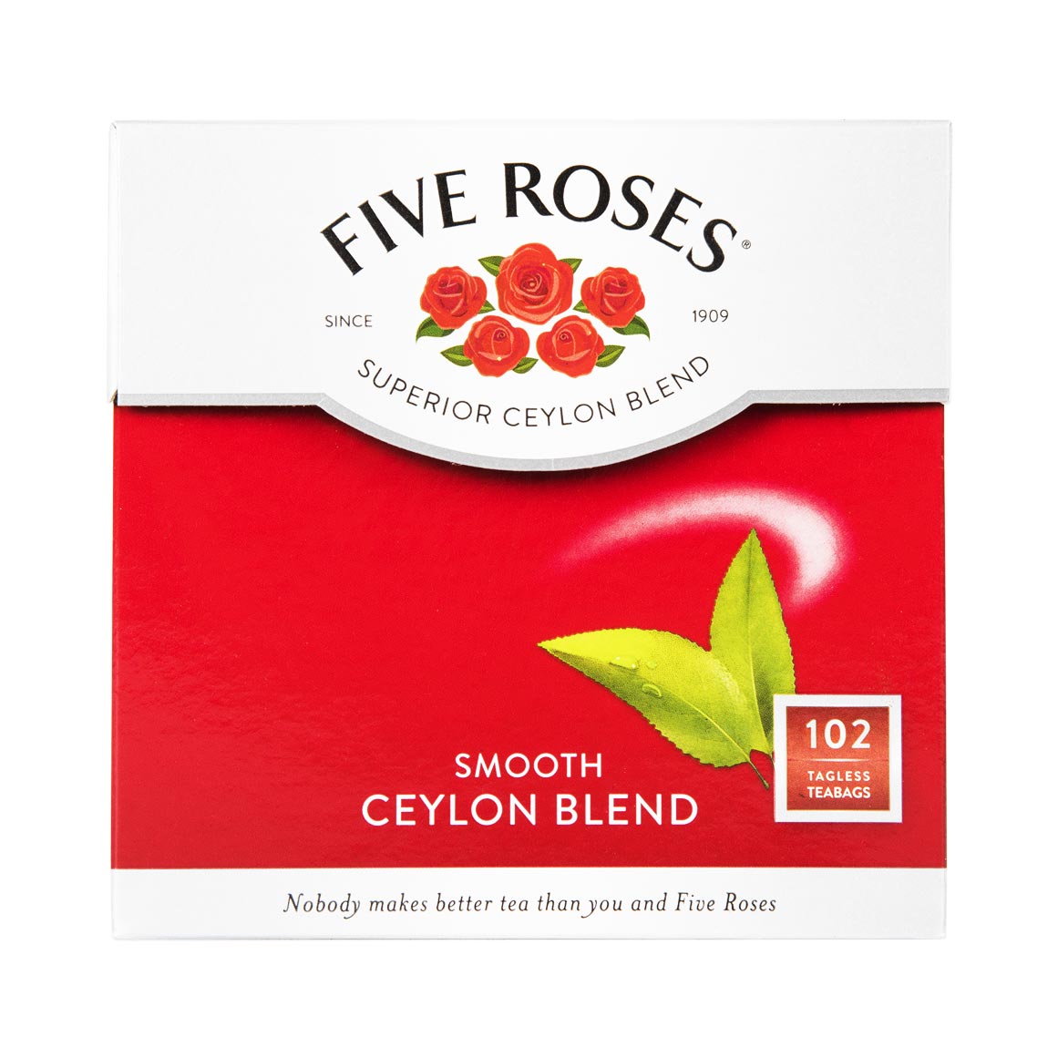 Five Roses Smooth Ceylon Blend Tagless Tea Bags 102 Pk Woolworths co za five-roses-smooth-ceylon-blend-tagless-tea-bags-102-pk-woolworths-co-za