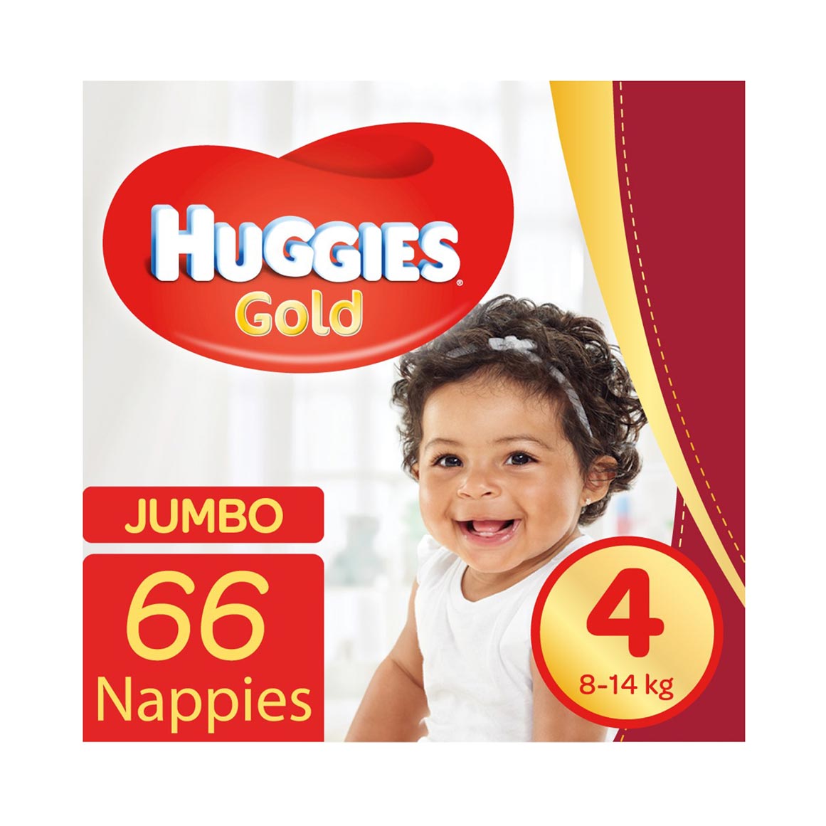 Huggies Gold Jumbo No 4 8 14 Kg Nappies 66 Pk Woolworths co za Huggies Gold Jumbo No 4 8 14 Kg Nappies 66 Pk Woolworths co za