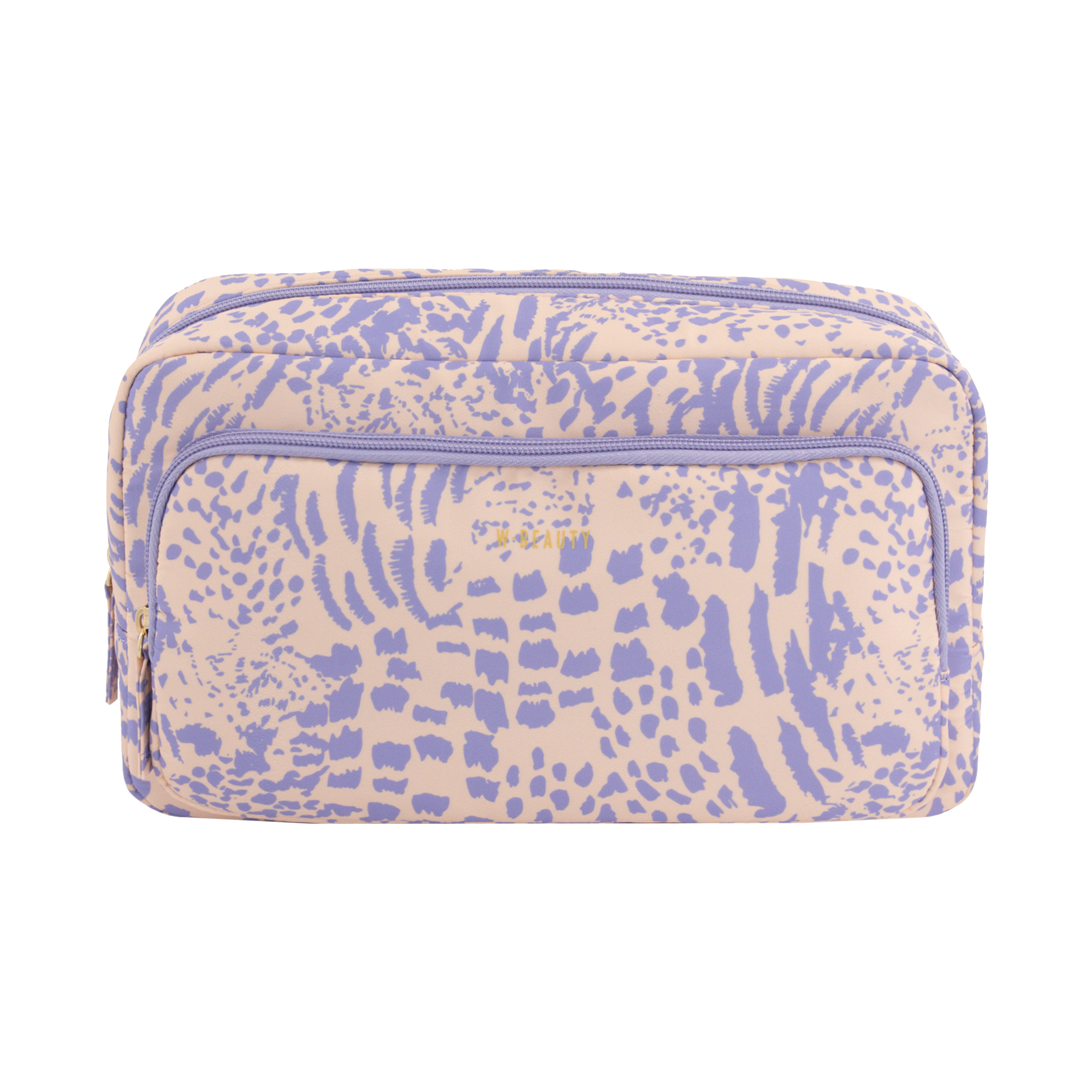 Leopard Print Moon Toiletry Bag Za