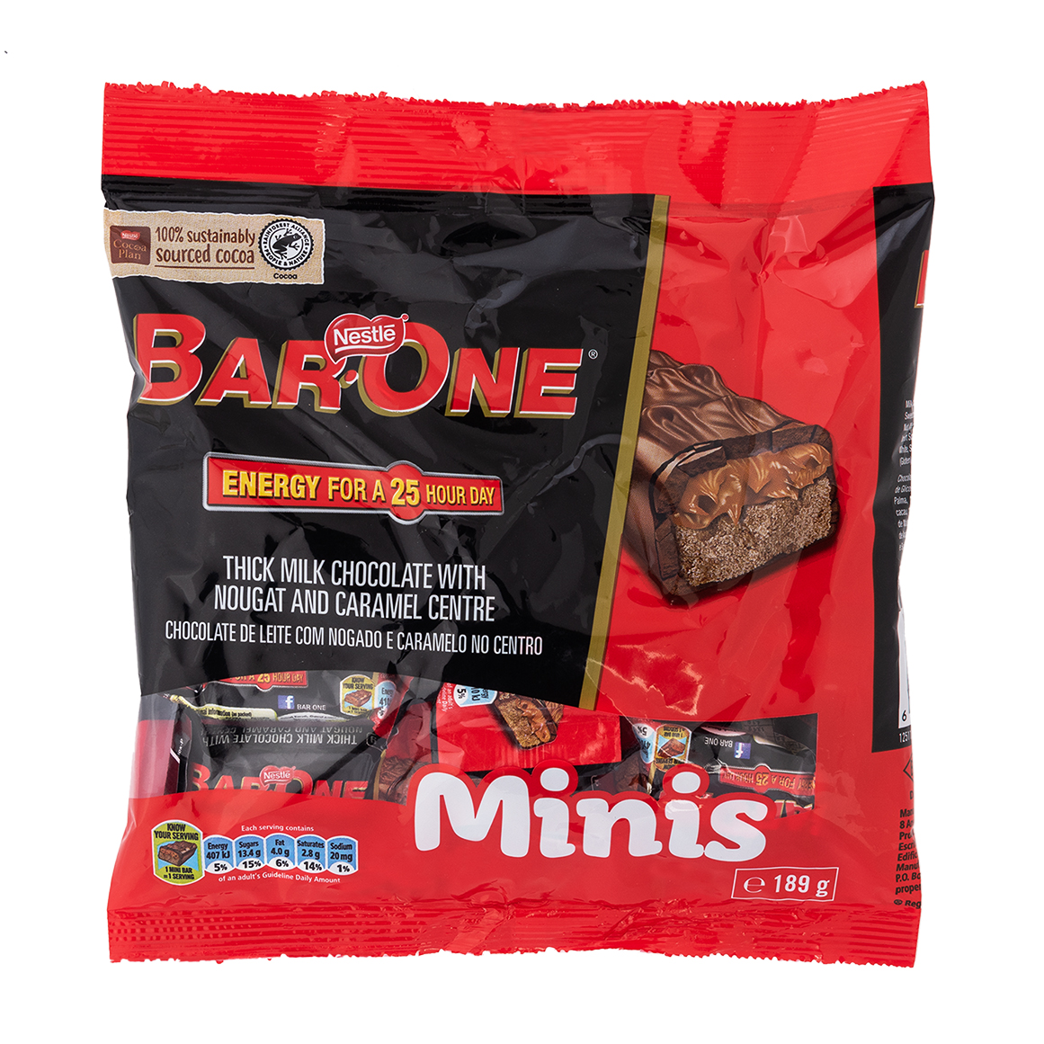 Nestl Bar One Minis 189 G Woolworths co za Nestl Bar One Minis 189 G Woolworths co za