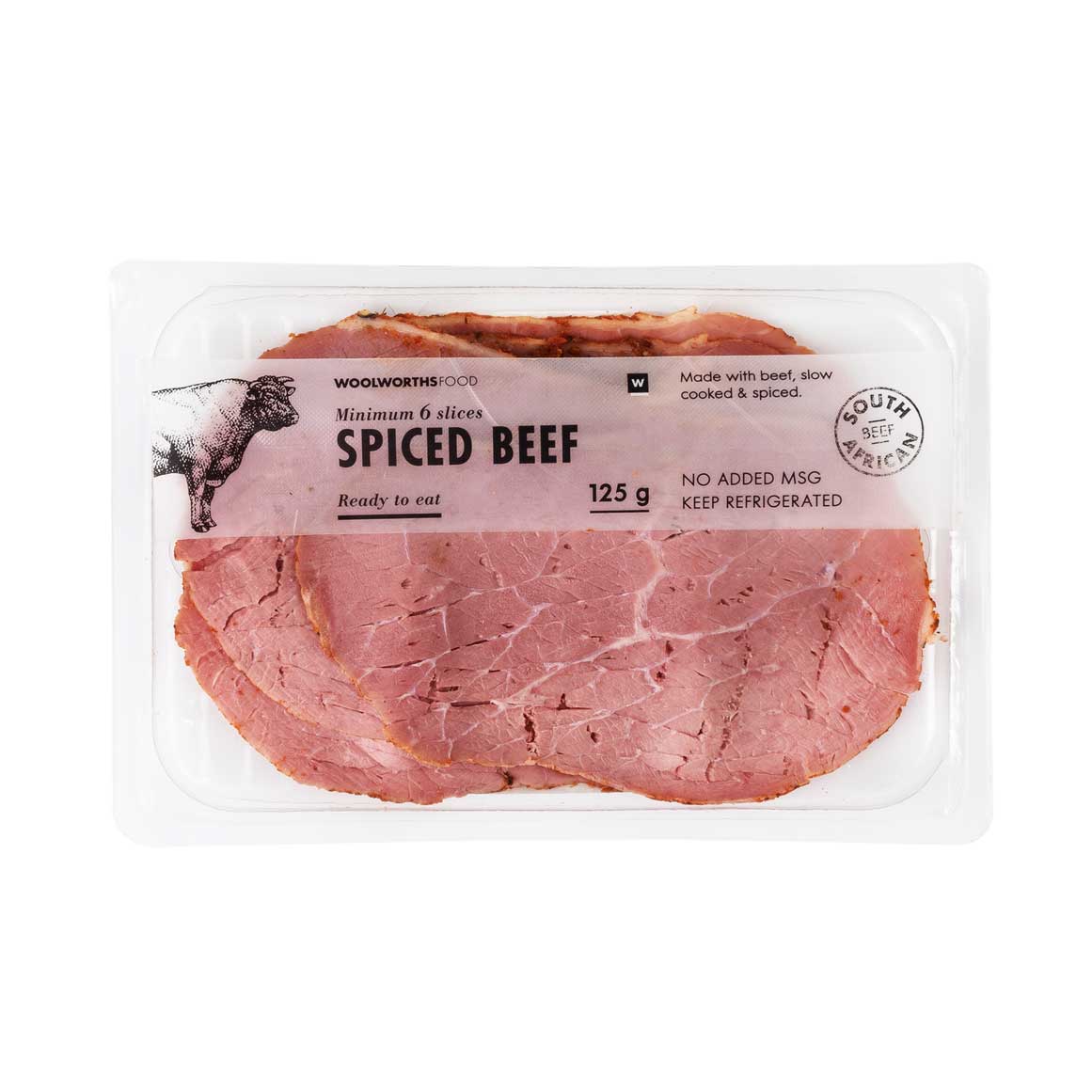 Sliced Spiced Beef 125 G Woolworths co za Sliced Spiced Beef 125 G Woolworths co za